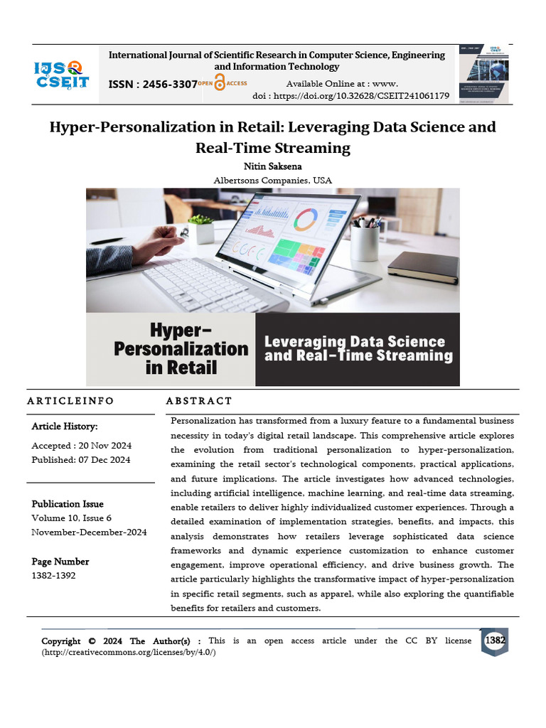 Hyper-Personalization in Retail Leveraging Data SC | PDF | Retail ...