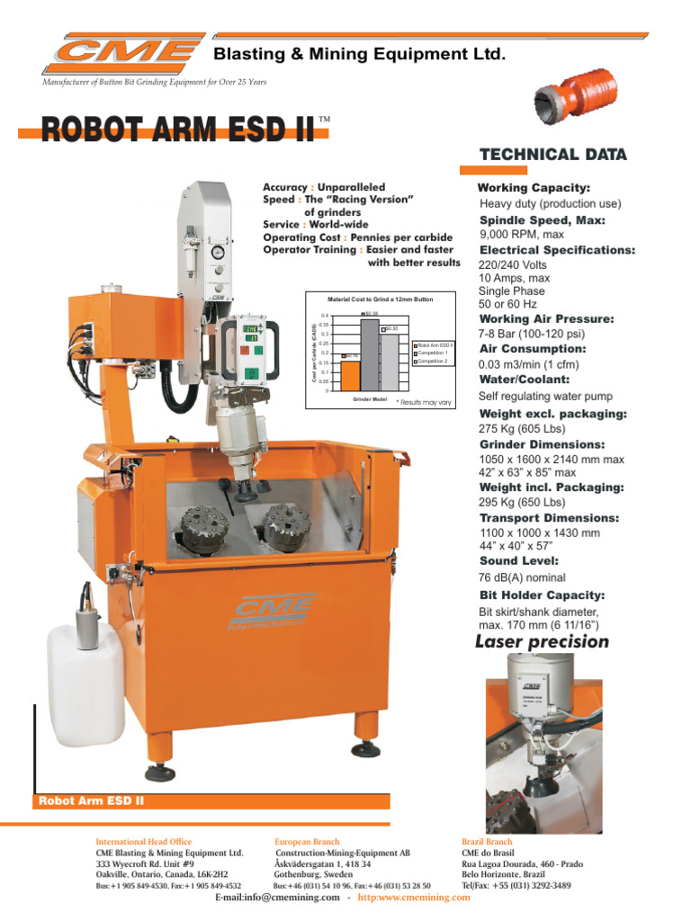 Robot Arm ESD II | PDF