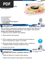 AQA GCSE Specific Heat Capacity Practical | PDF | Heat | Heat Capacity
