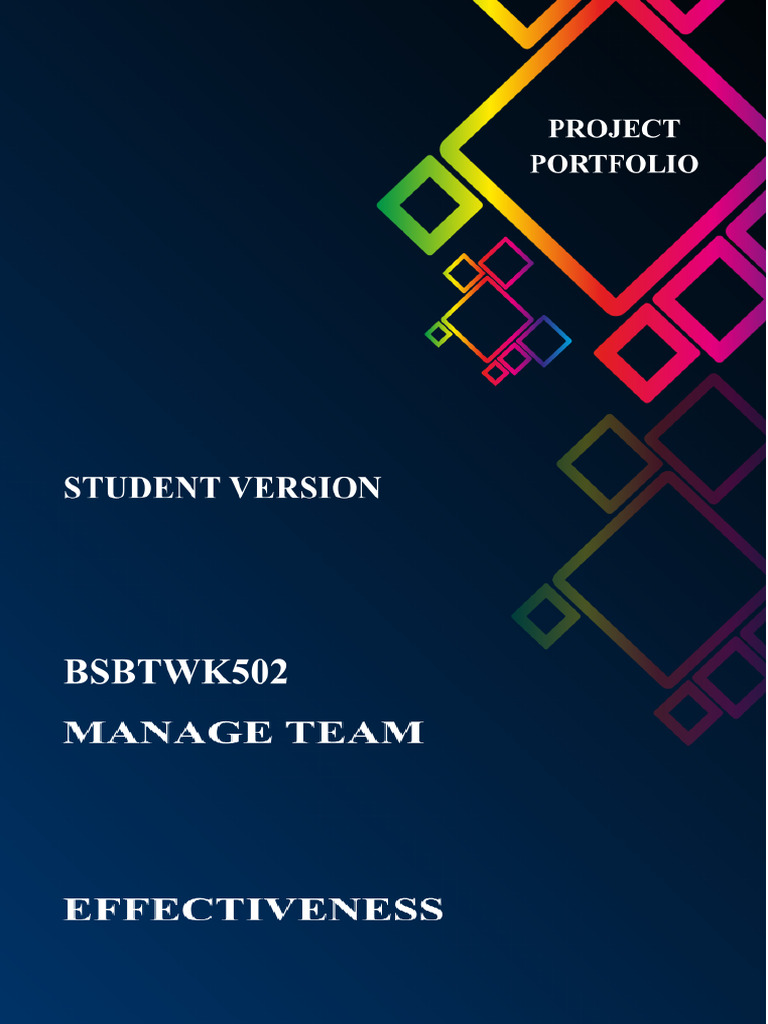 BSBTWK502 - Assessment Task 2 Class Discussion | PDF | Brainstorming | Communication