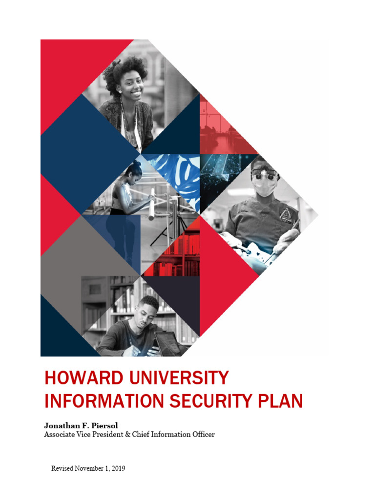 REF - Information Security Plan (Howard University) | PDF | Information ...