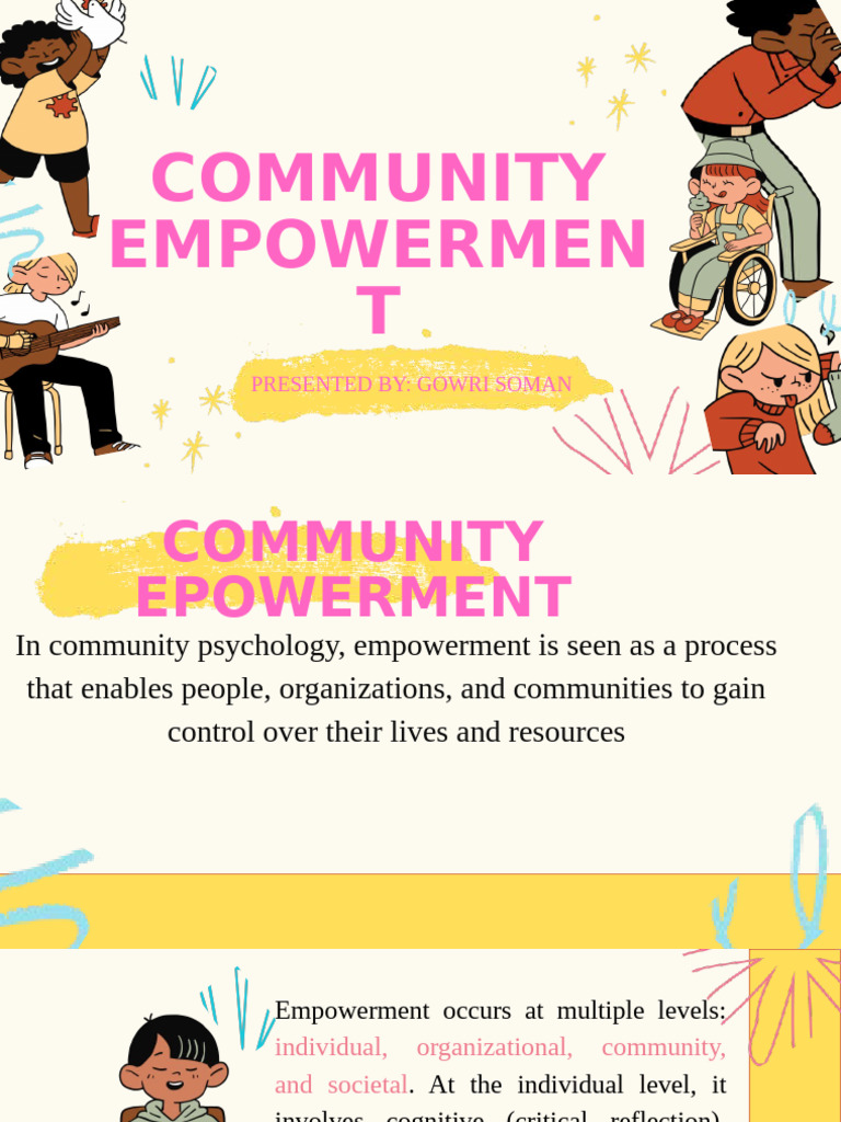 Community Empowerment - Gowri | PDF