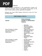 Ioi Syllabus 2025 | PDF | Computer Programming | Computational Complexity Theory