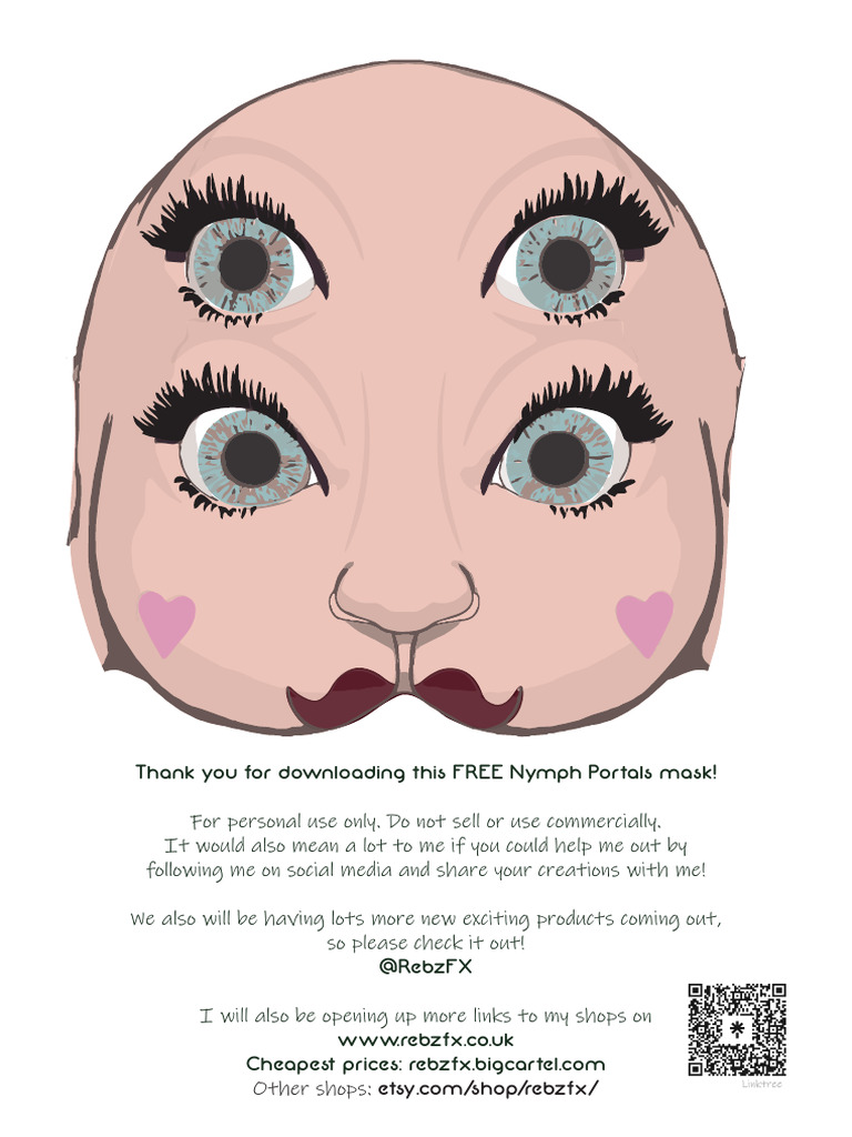 Free Nymph Portals Mask Download | PDF