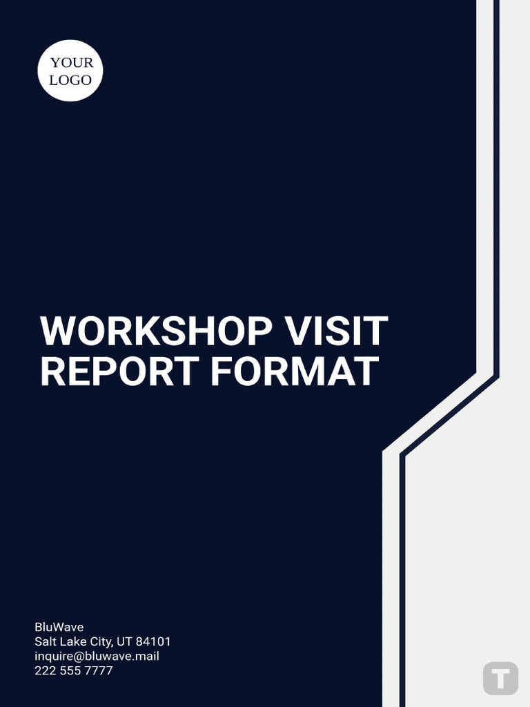 Workshop Visit Report Format Template | PDF