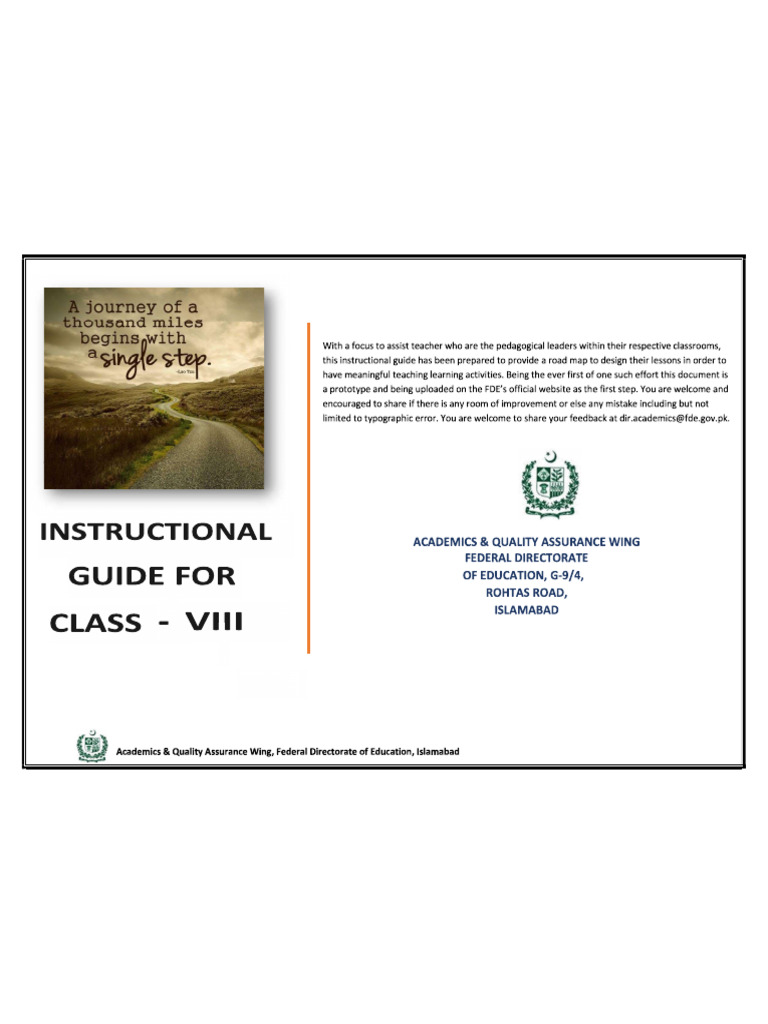 Instuctional Guide for Grade 8 | PDF | Reading Comprehension | Poetry