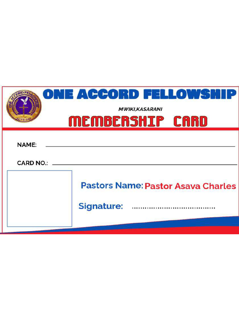Membership Card2025 | PDF