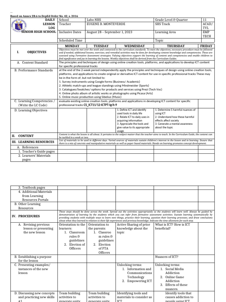 DLL_EMPTECH 2024 | PDF | Educational Technology | Learning