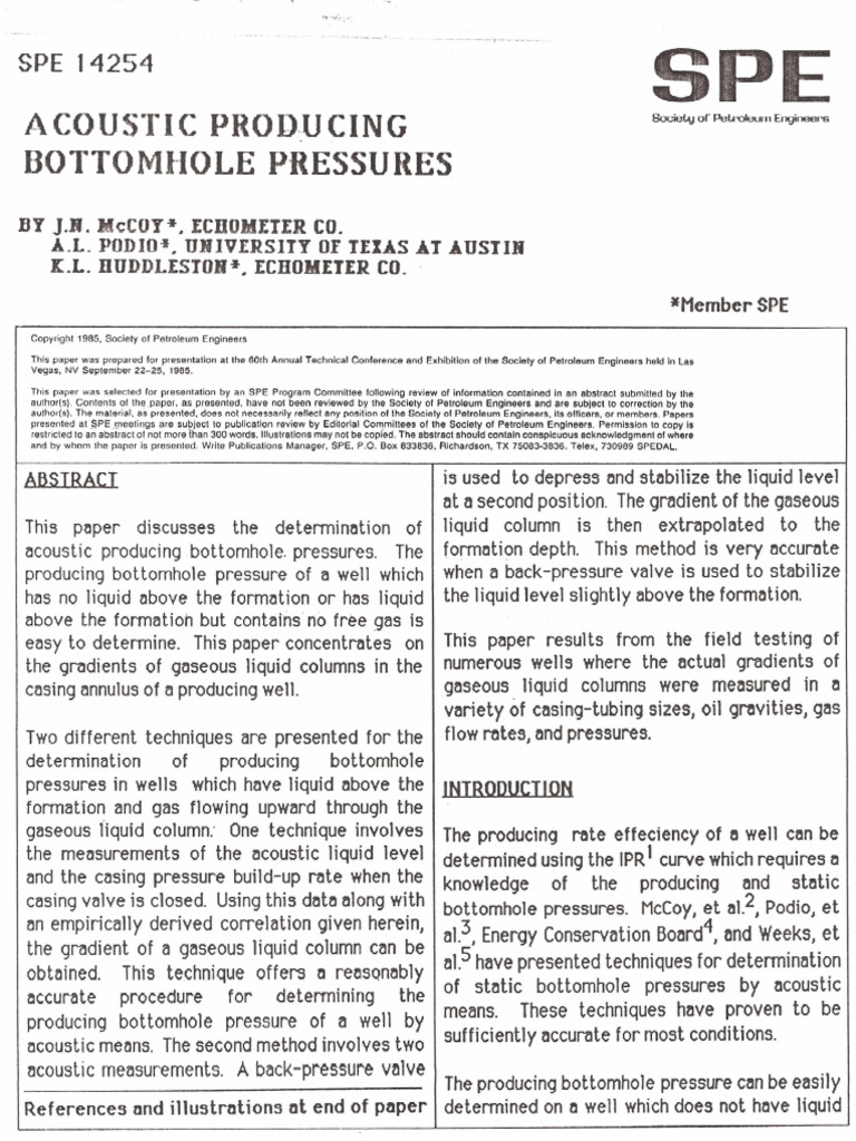 PWF Con Echometer Calculos | PDF