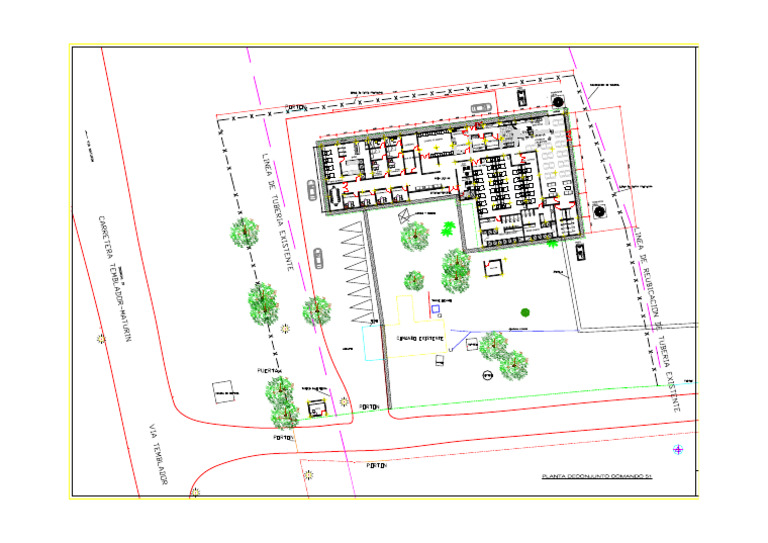 Comando 51 - Planta Conjunto General | PDF | Habitación ...