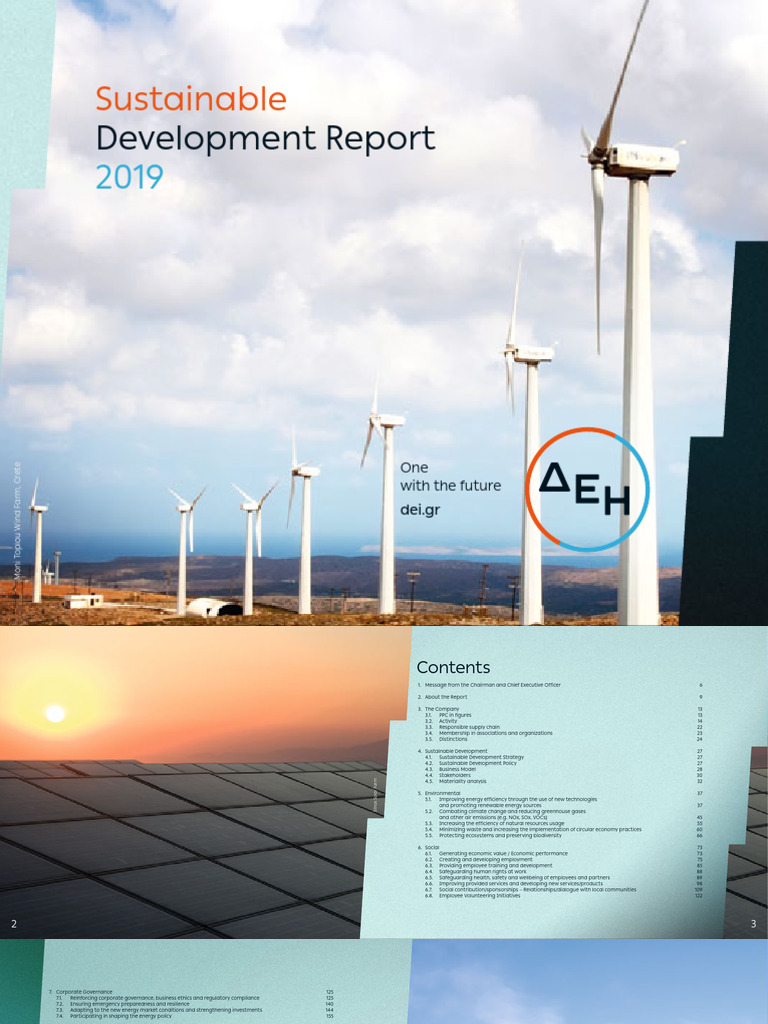 Public Power Corporation - 2019 | PDF | Hydroelectricity | Sustainability