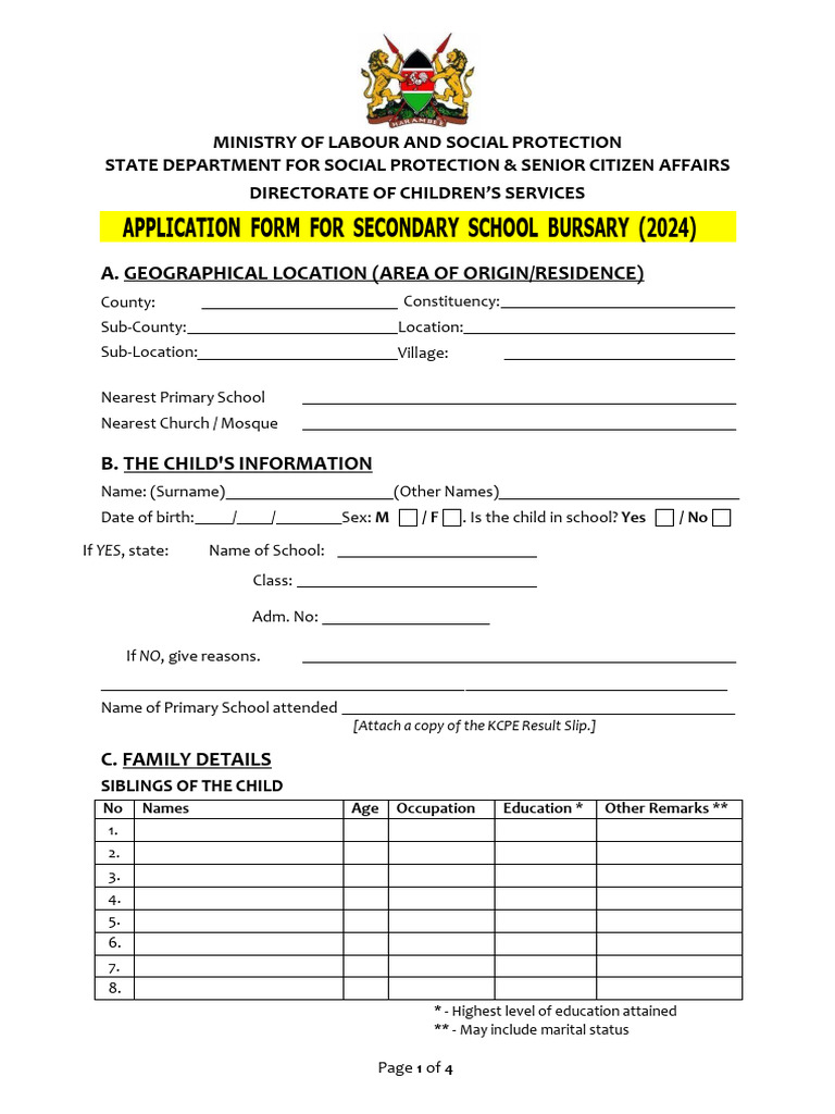 PSSB Application Form For PSSB 2024 | PDF
