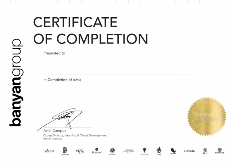 Module 9 - Brand Is An Emotion - Comfort and Relaxation - Certificate | PDF