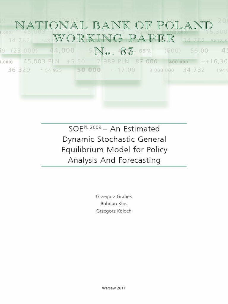 83 en | PDF | Macroeconomics | Vector Autoregression
