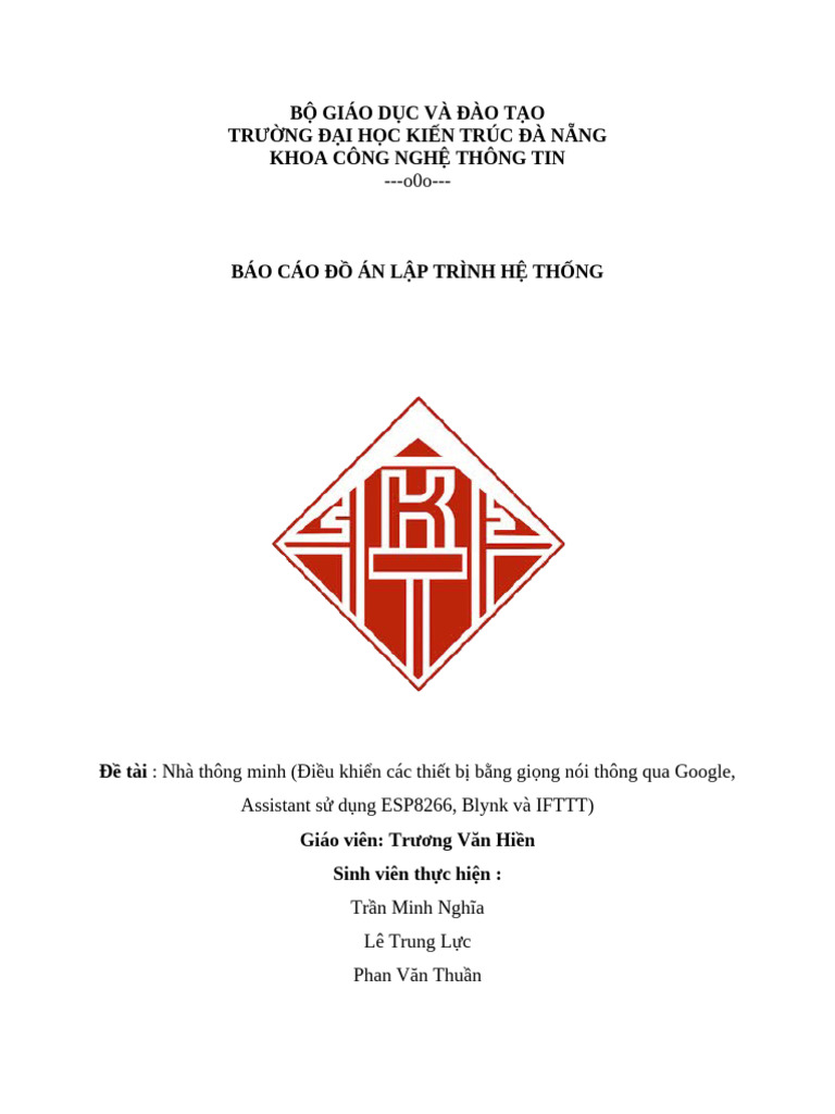 Bao Cao Do An | PDF