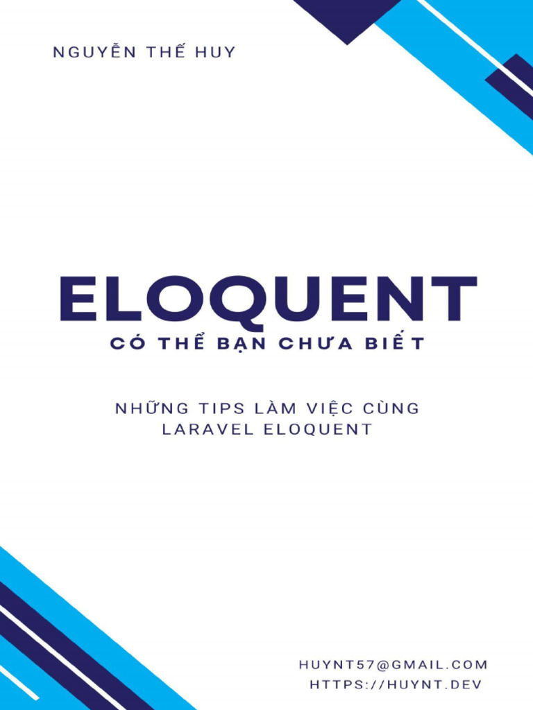 Doc Thu Eloquent Tips | PDF