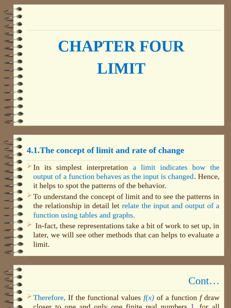 Understanding Limits and Rate of Change | PDF | Derivative | Function (Mathematics)