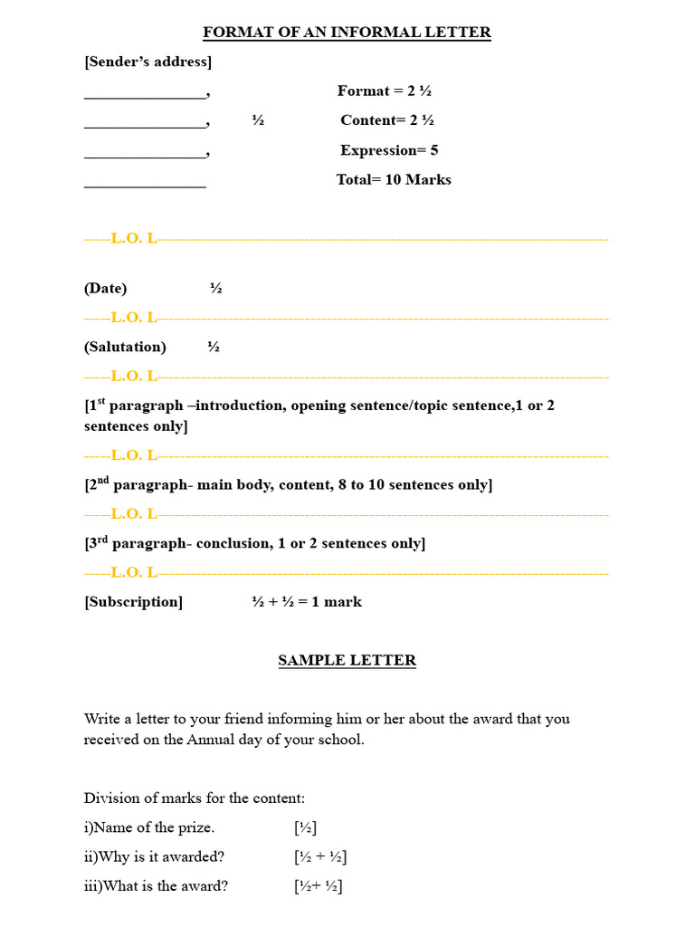 Letter,Notice,Email Format | PDF