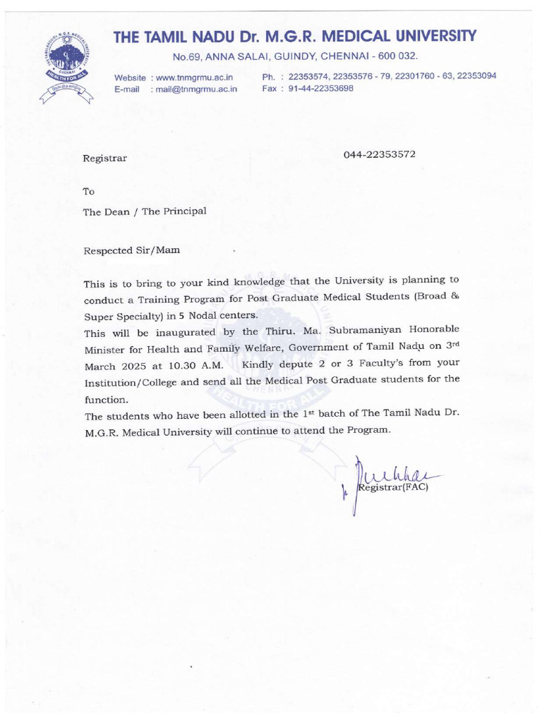 Alsbls College Letter | PDF
