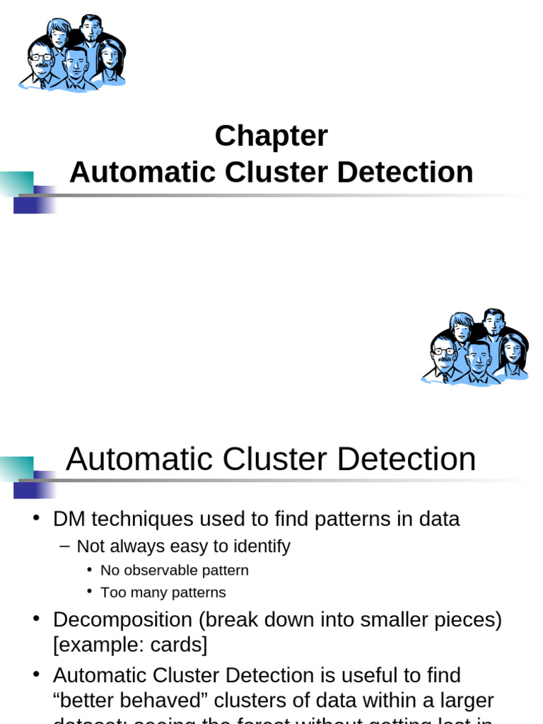 Automatic Cluster Detection | PDF | Cluster Analysis | Artificial Intelligence