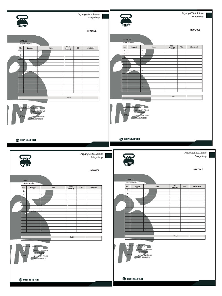 Backup - of - Invoice Master | PDF