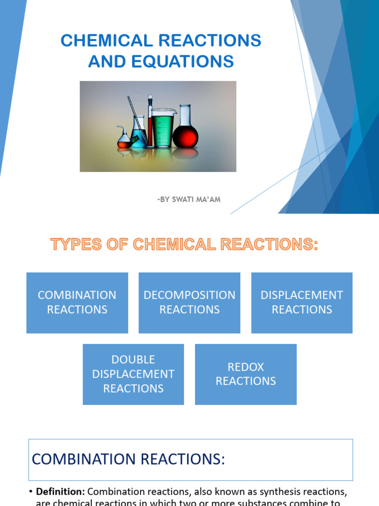 Chemical Reactions and Equations | PDF | Chemical Reactions | Calcium