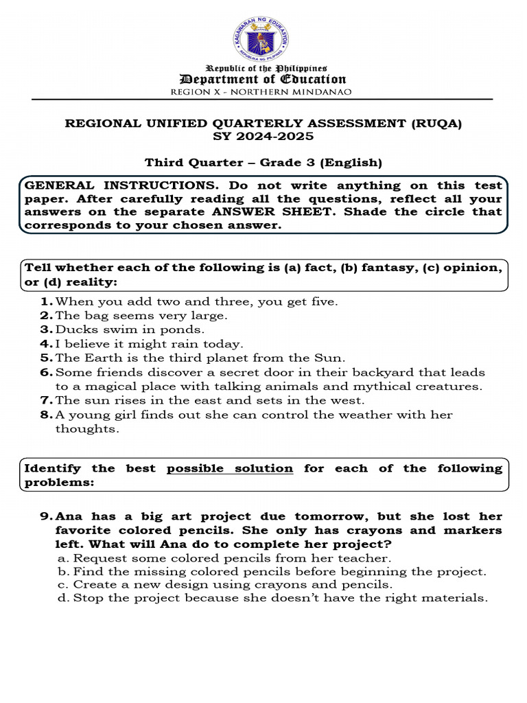 English 3 Q3 - FINAL COPY | PDF