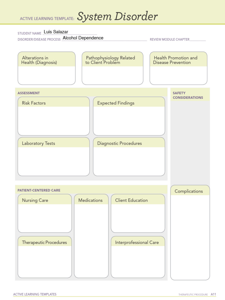 ActiveLearningTemplate Sysdis | PDF