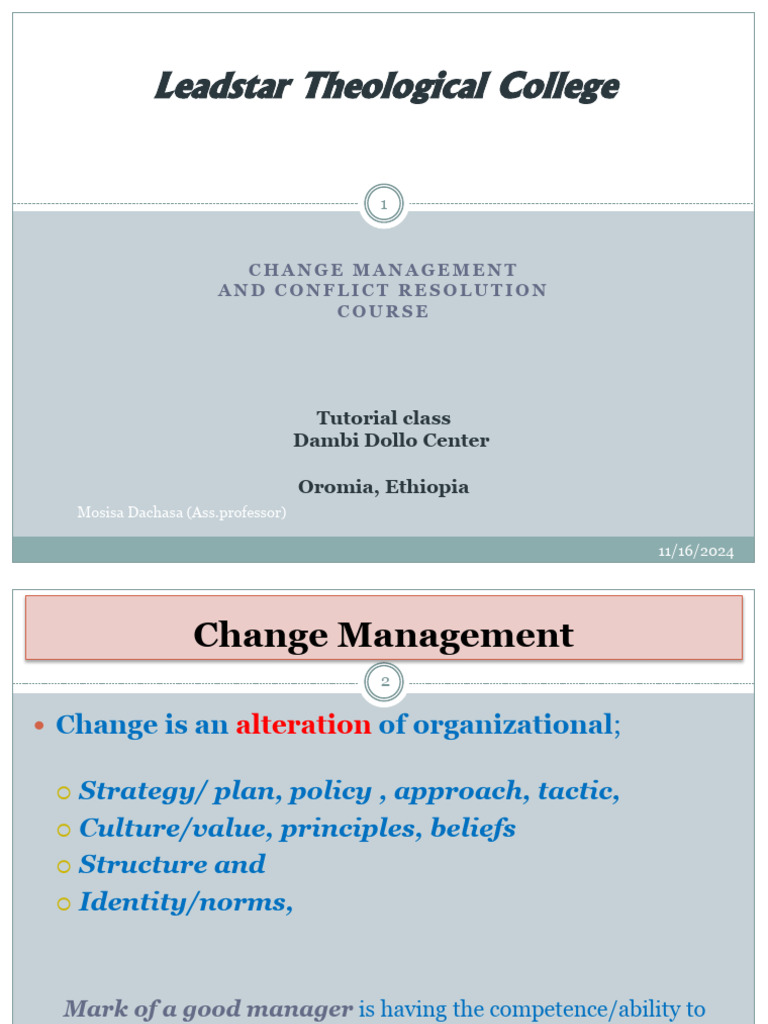 P-1 Change Management | PDF | Change Management | Goal