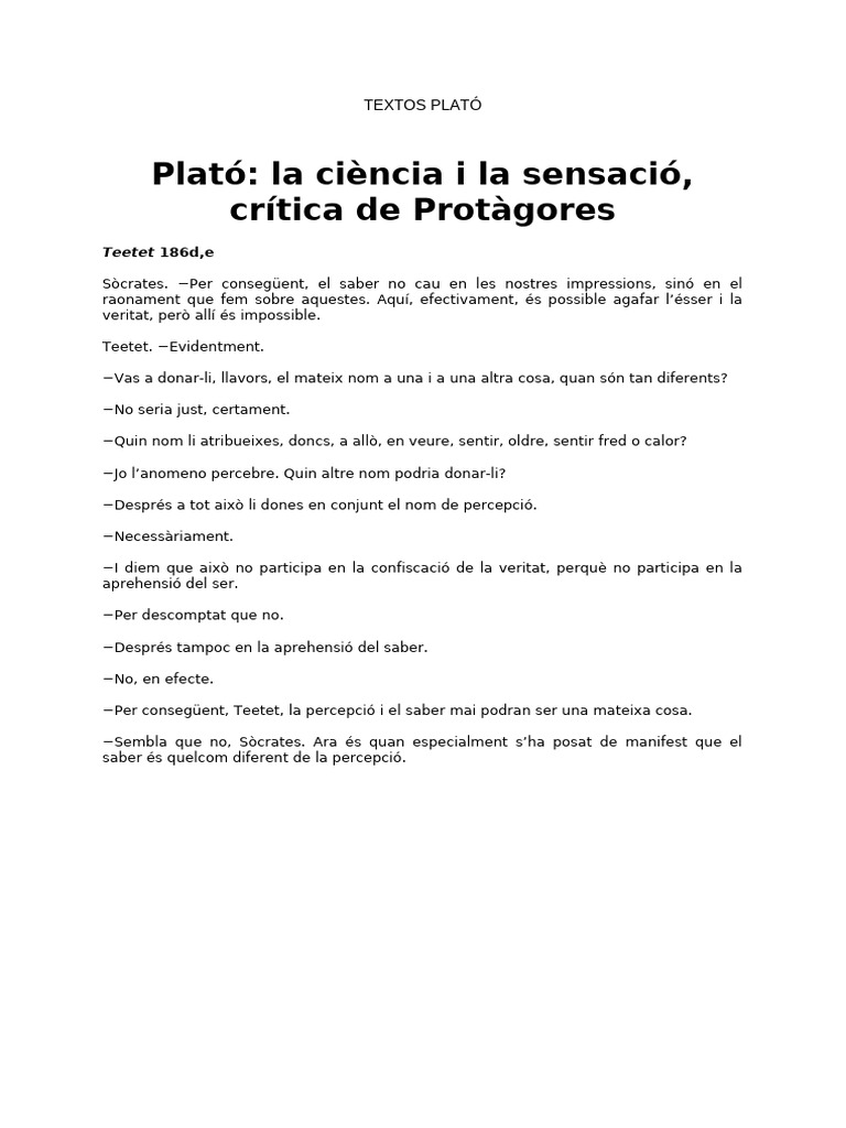Text Plató 4 | PDF