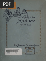 American Mah Jongg Cheat Sheet | PDF