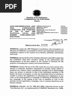 Comelec Resolution No. 10946 | PDF | Electoral Fraud | Perjury