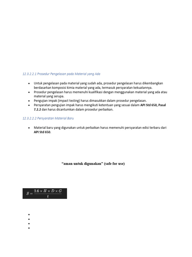 Next Lanjut Pengujian Hidrostatis | PDF