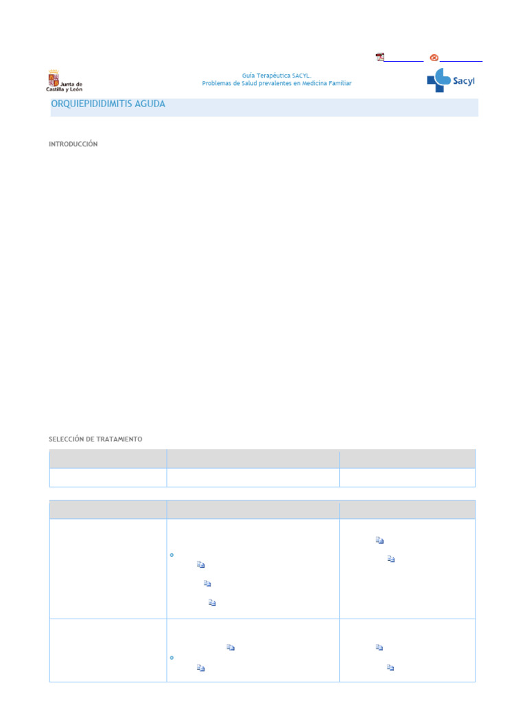 Orquiepidimitis Aguda | PDF | Infección transmitida sexualmente ...