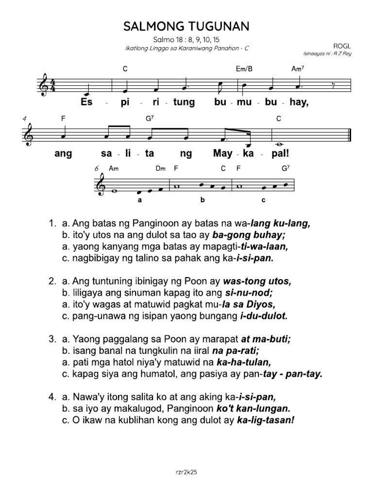 3 KP-C Salmong Tugunan | PDF