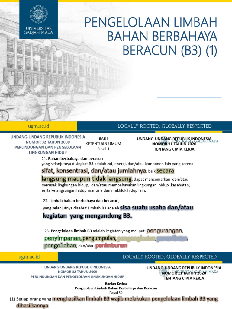 Pengelolaan Limbah B3 | PDF