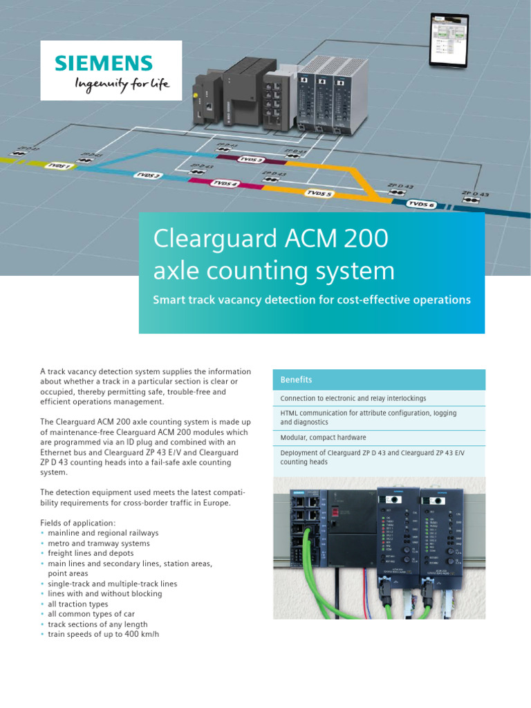 DB ACM200 Clearg 2016 EN PDF | PDF | Relay | Electricity