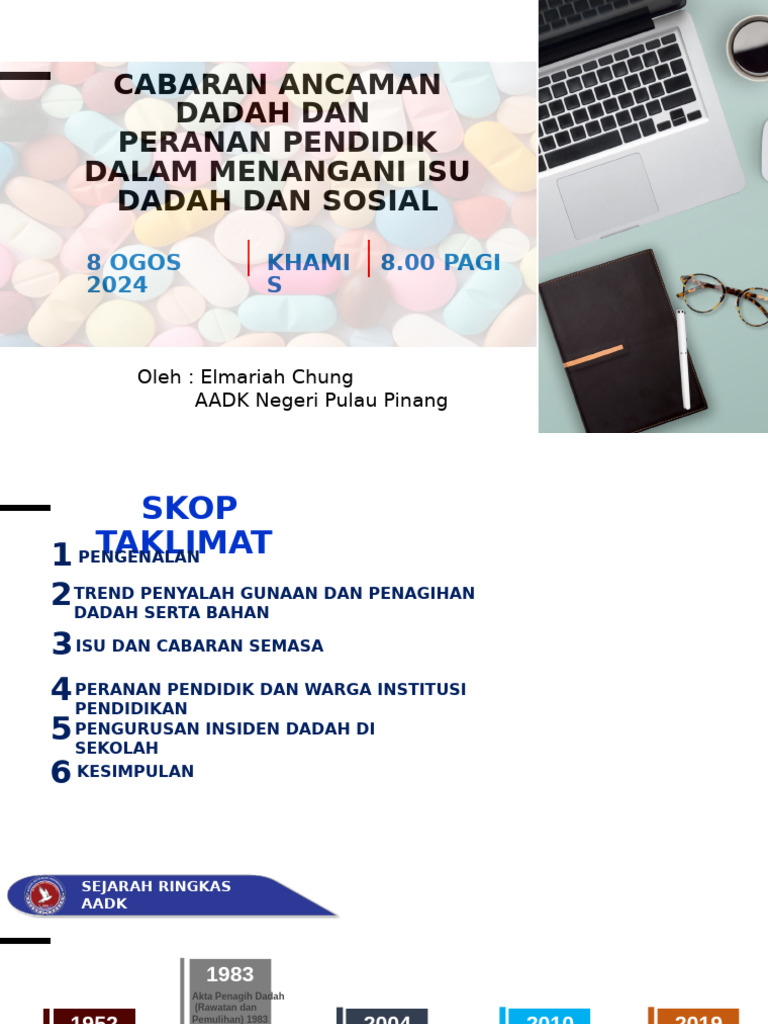Slot 2 - Ancaman Dadah Dan Peranan Pendidik | PDF