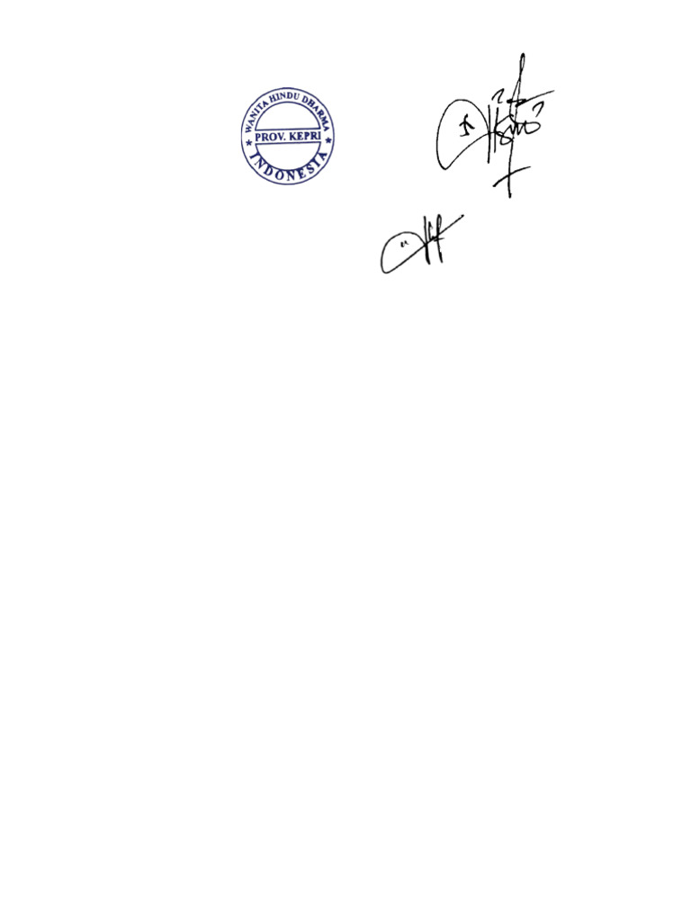 stempel DAN TTD WHDI KEPRI | PDF