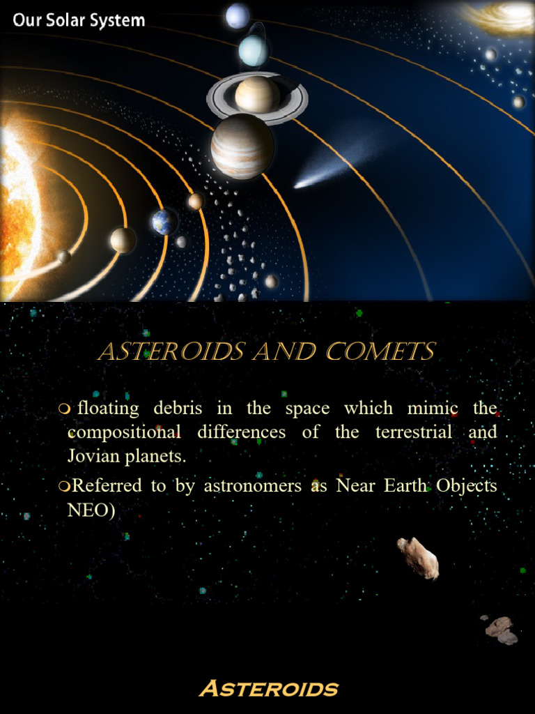 Asteroid, Comets and Meteors-Lecture | PDF | Meteoroid | Comet