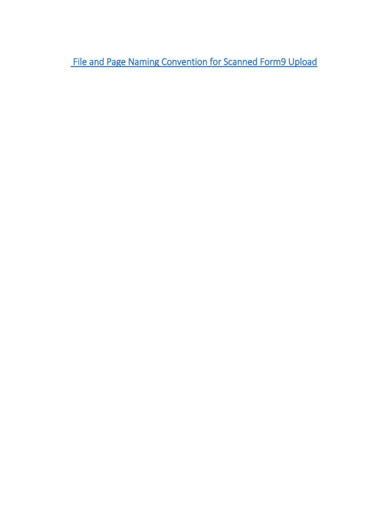File Naming Convention Pdf