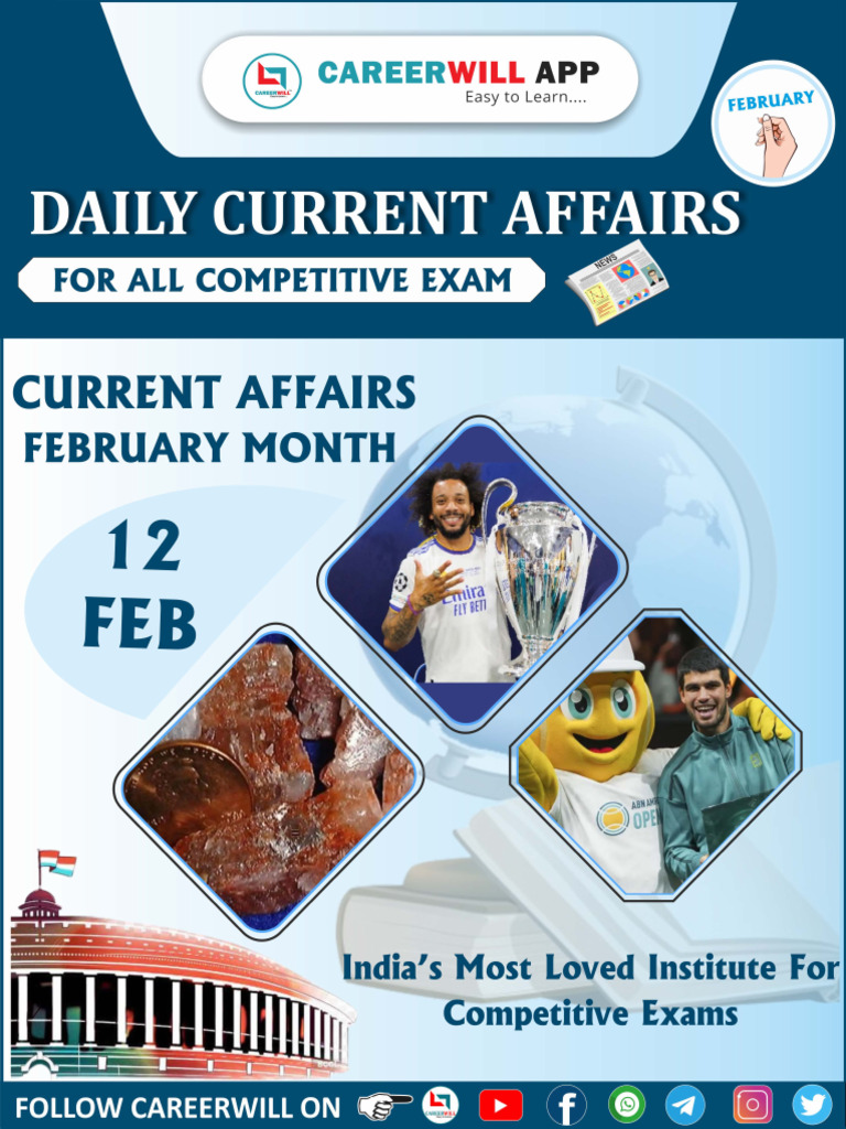 12 Feb Current Affairs (S) | PDF