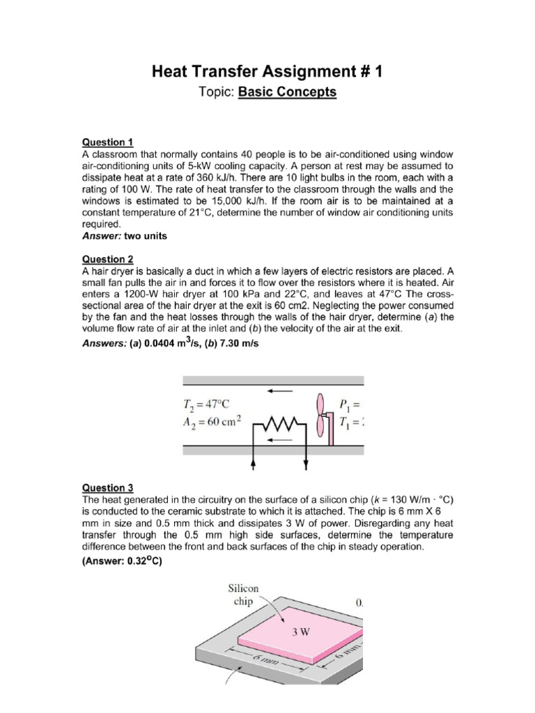 HT Assignment 1 | PDF