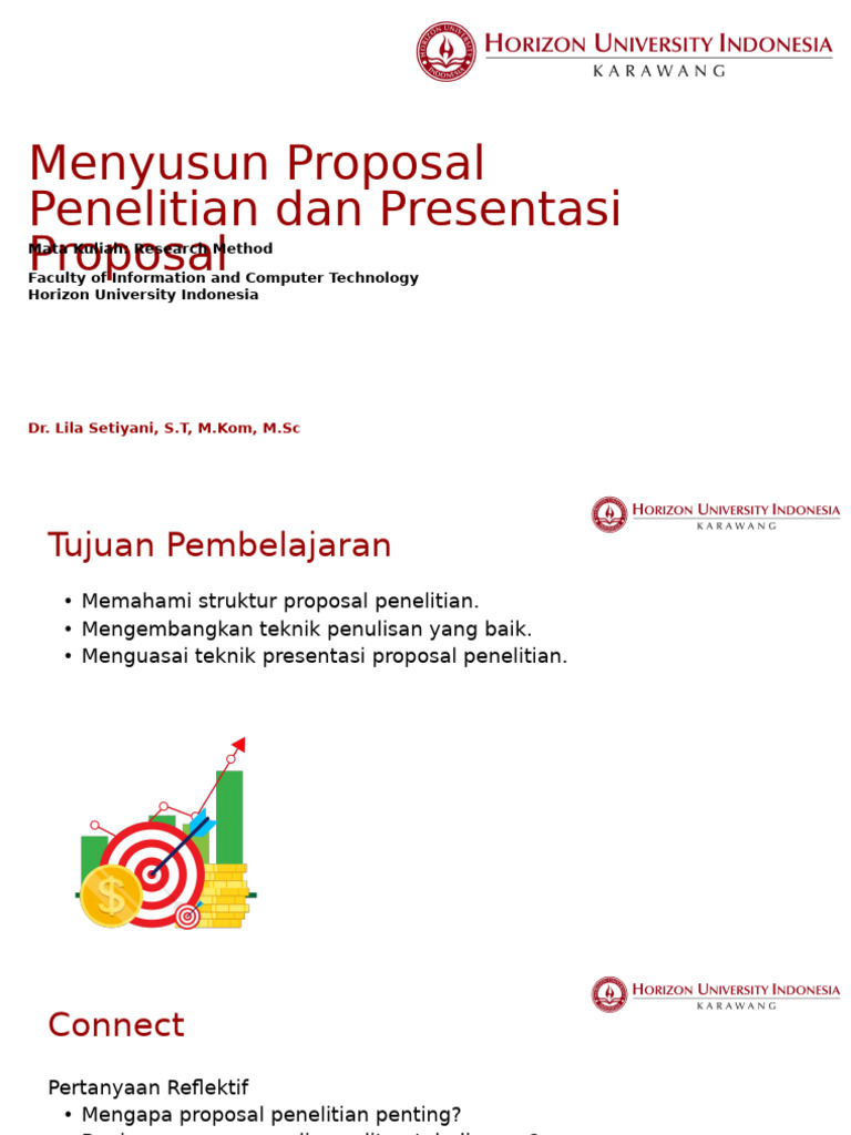 Menyusun Proposal Penelitian Dan Presentasi Proposal | PDF