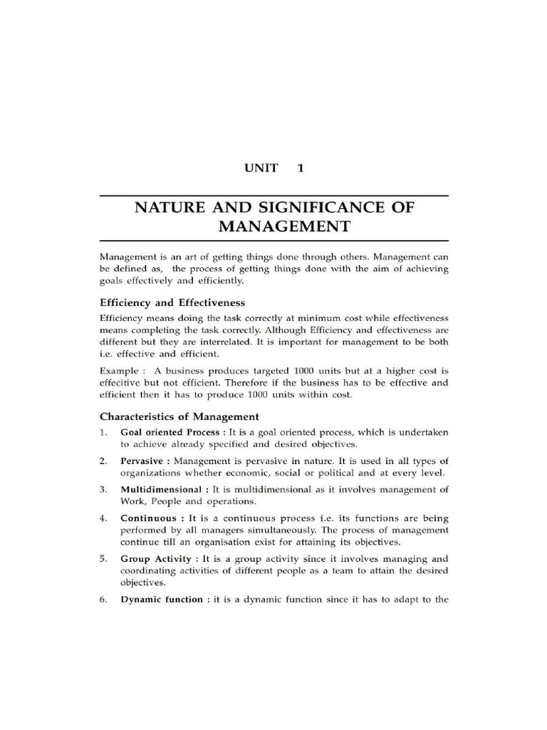 Business Studies 12th Notes | PDF