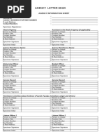 GSIS Agency Information Sheet | PDF