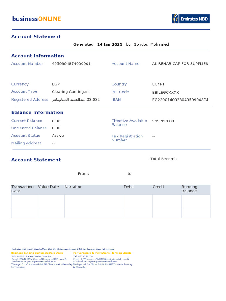 Account Details 14jan2025 120856 | PDF | Economies | Banking Technology