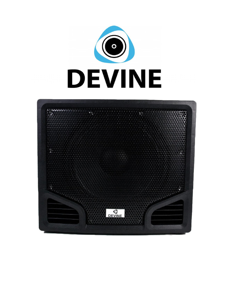 Devine Sub 115a 118a Powered Subwoofer Manual | PDF | Loudspeaker ...