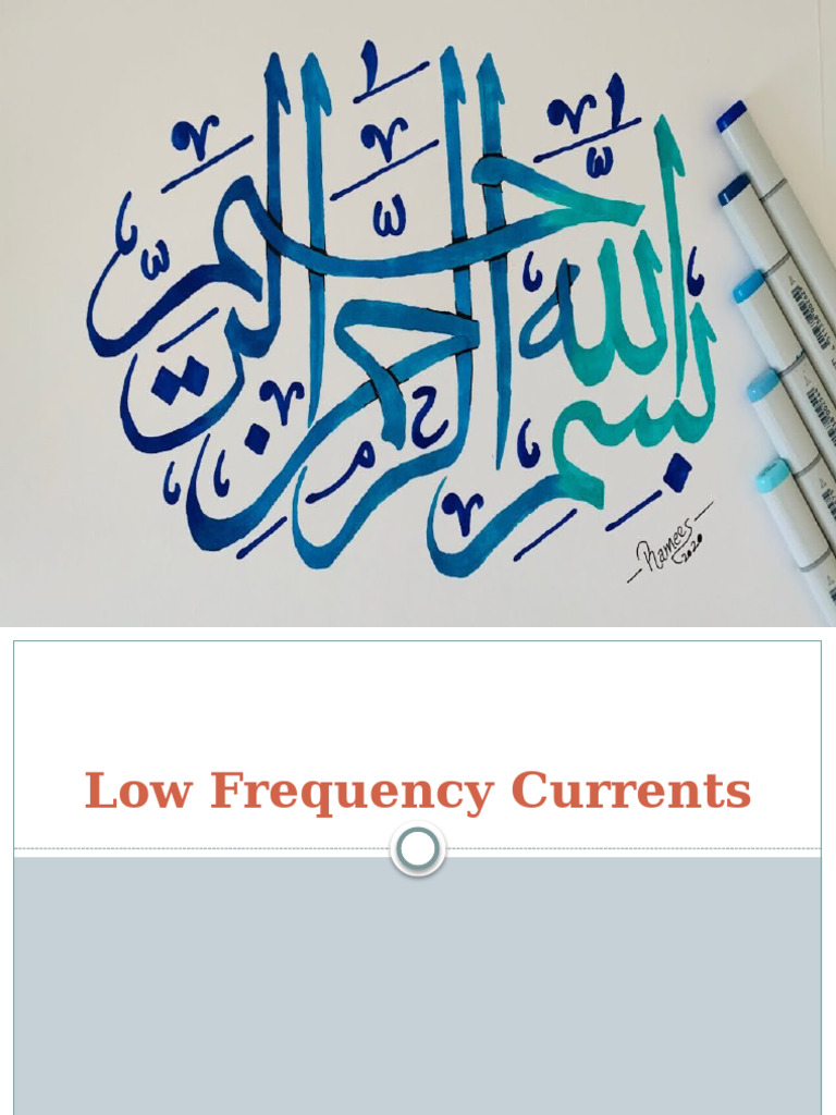 Low Frequency Current | PDF | Alternating Current | Inductor