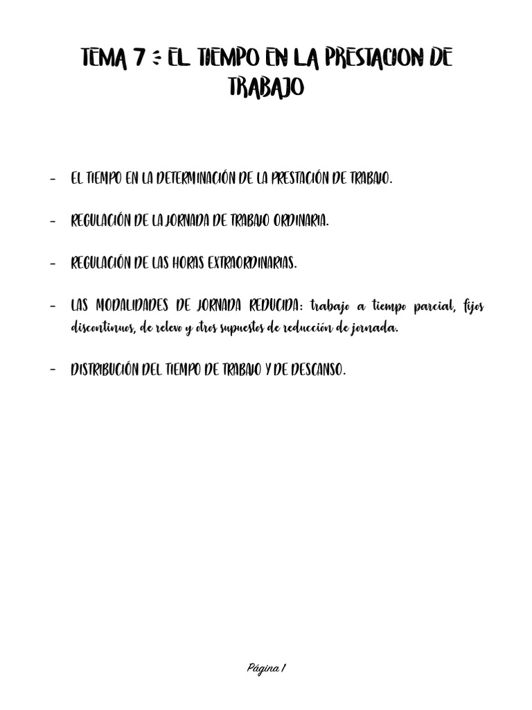Wuolah-Free-Tema 7-Gulag-Free | PDF | Tiempo de trabajo | Derecho laboral